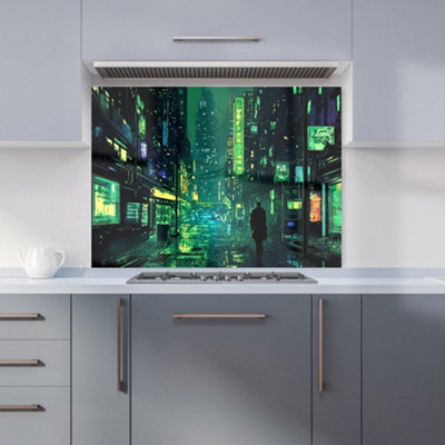 Dante Mercer: 00016 Premium Glass Kitchen Splashback W900mm x H650mm