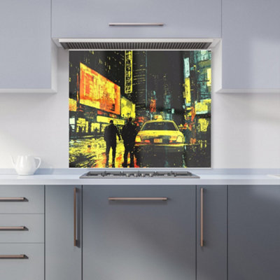Dante Mercer: 00017 Premium Glass Kitchen Splashback W900mm x H750mm