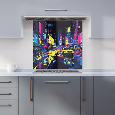 Dante Mercer: 00019 Premium Glass Kitchen Splashback W600mm x H600mm