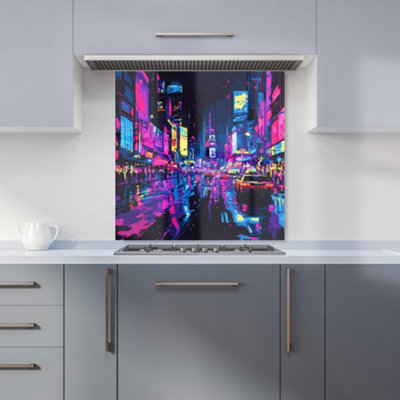 Dante Mercer: 00027 Premium Glass Kitchen Splashback W600mm x H600mm