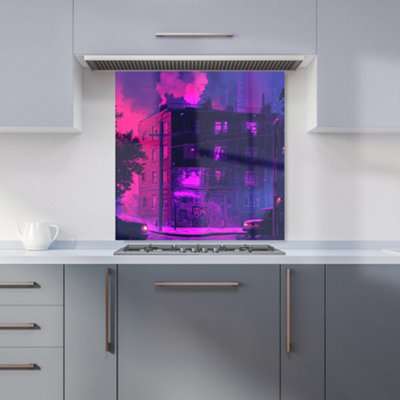 Dante Mercer: 00033 Premium Glass Kitchen Splashback W600mm x H600mm