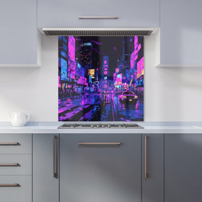 Dante Mercer: 00035 Premium Glass Kitchen Splashback W600mm x H600mm