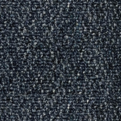 Dark Blue Contract Carpet Tiles, 2.4mm Tufted Loop Pile, 5m² 20 Tiles ...