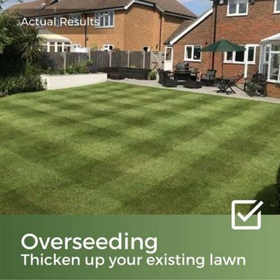 Dark Green Grass Seed - 5kg Lawn Seed (70-200m²)