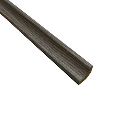 Dark Grey Oak Scotia Beading Flooring Edging Strips - Laminate And Wood ...