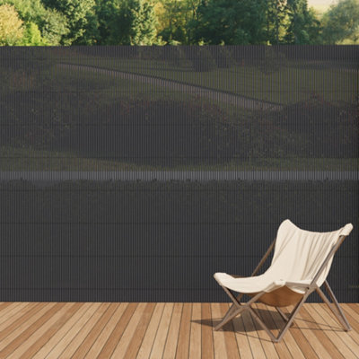 Corrugated Panel Privacy Screen