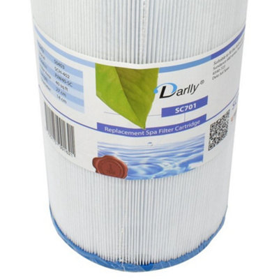 Darlly SC701 Spa Cartridge Filter Sundance Spas, Tuff Spas PJW40SCF2M ...