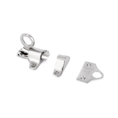 Dart Fanlight Catch - Satin Nickel | DIY at B&Q