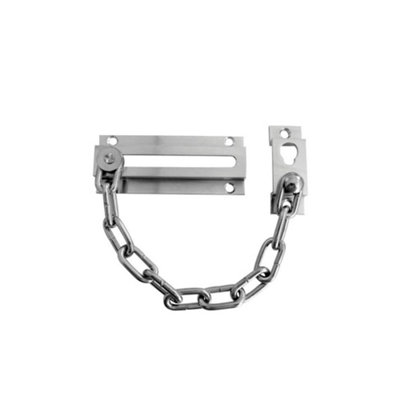 Dart Security Door Chain (200mm) - Satin Chrome