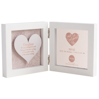 Daughter Sentimental Heart Photo Frame Lovely Gift