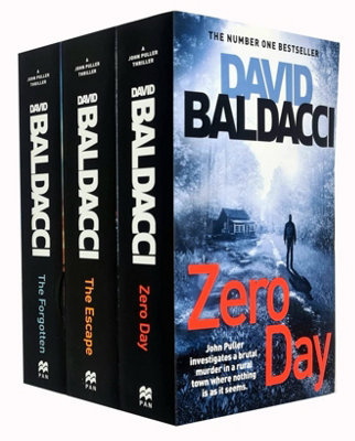 David Baldacci John Puller Series 3 Books Collection Set (Zero Day, The ...