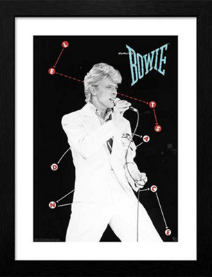 David Bowie Dansons 30 x 40cm Framed Collector Print