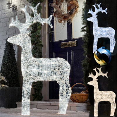 Dawsons Living 90cm Colour Changing Warm or Cool White 80 LED Lights ...