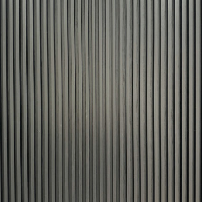 DBS Bathrooms Anthracite Oak Wall Panel Small Slat 150mm x 2600mm