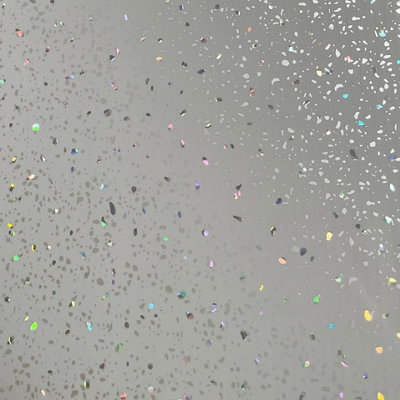 DBS Bathrooms Grey Sparkle PVC Bathroom Wall Panels Pack of 6 (3.9Sqm)