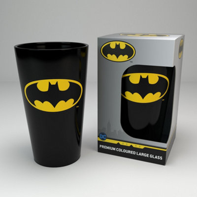 DC Comics Batman Logo 400ml Glass