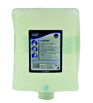Deb Puw4LTR Estesol Light Duty Hand Cleanser 4l Cartridge for Dispenser