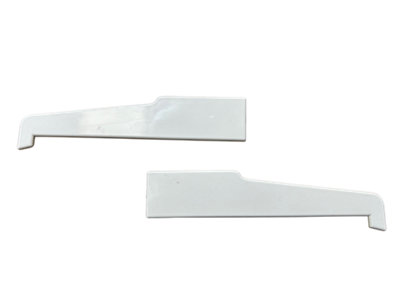 Deceuninck 150mm White Cill End Stop (pair)