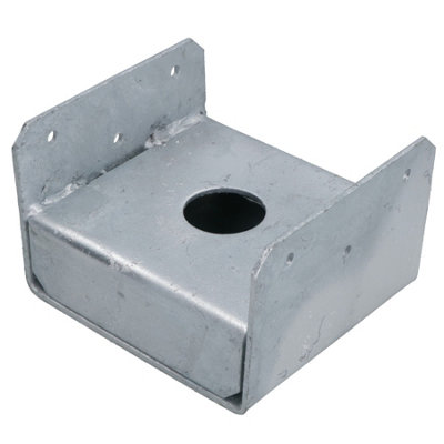 Deck Post Base Holder Pillar Foot Bracket 100mm x 100mm Pergola Canopy 4PK