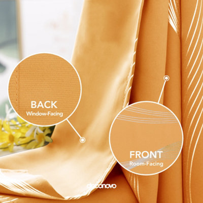 Deconovo Super Soft Silver Wave Line Foil Printed Thermal Insulated ...