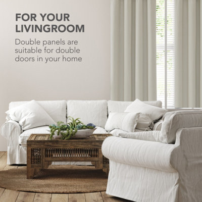 Deconovo Window Treatment Thermal Insulated Solid Energy Smart Ring Top ...