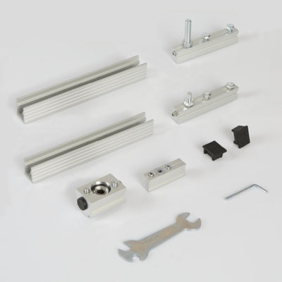 DecorAndDecor Bifolding Sliding Door Track Kit - 60Kg Max Door - 1200mm ...