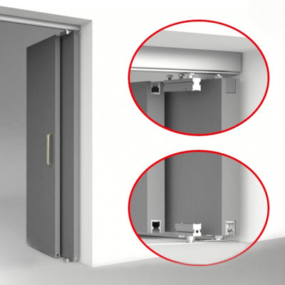 DecorAndDecor Bifolding Sliding Door Track Kit - 60Kg Max Door - 1500mm ...