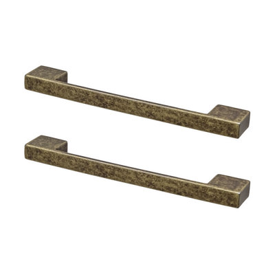 DecorAndDecor - DIMORA Antique Brass Modern Slimline D Shape Kitchen ...