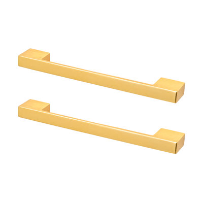 DecorAndDecor - DIMORA Matt Gold Modern Slimline D Shape Kitchen ...