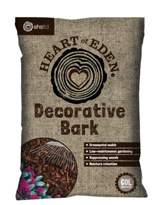 Decorative Bark Mulch 8-35mm - 10 x 60 Litre Bags