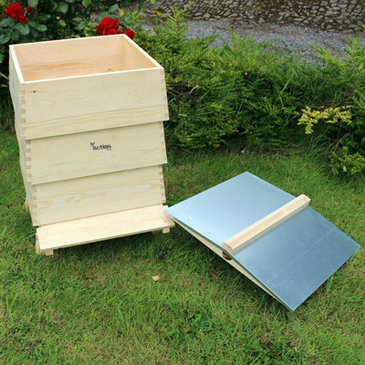 Decorative Beehive Garden Ornament Storage WBC Style Imitation Bee ...