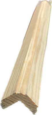 decorative Corner bead 2.4m 20x20mm (pack of 10) | DIY at B&Q