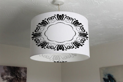 Decorative Floral Element (Ceiling & Lamp Shade) / 45cm x 26cm ...