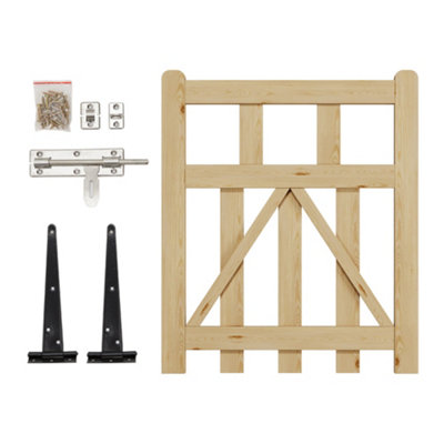 Decorative Outdoor Picket Fence Gate Border Entrance for Deck or Patio ...