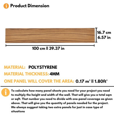 Decorative Wall Panels with Wood effect - Polystyrene Ceiling Tiles ...