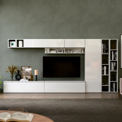 Decorotika Chantilly Moduler Modern TV Unit Wall Mount Customizable ...