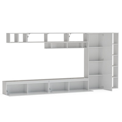 Decorotika Chantilly Moduler Modern TV Unit Wall Mount Customizable ...