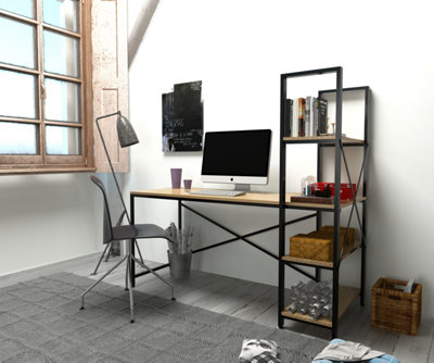 Decorotika Gentile Decorative Computer Desk Writing Desk with ...