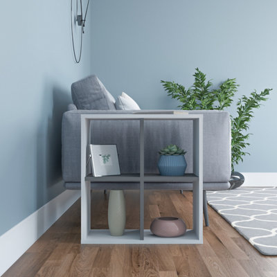 Decorotika Hansen 4 Open Shelves Side Table at B&Q