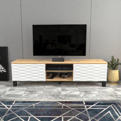 Decorotika Lukas TV Stand TV Unit for TVs up to 64 inch | DIY at B&Q