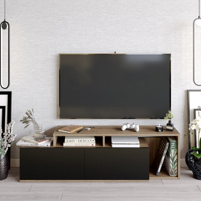 DECOROTIKA NEXERA 150 CM WIDE TV STAND AND MEDIA CONSOLE FOR TVS UP TO 55''