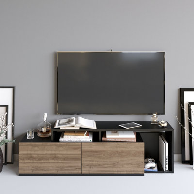 DECOROTIKA NEXERA 150 CM WIDE TV STAND AND MEDIA CONSOLE FOR TVS UP TO 55''