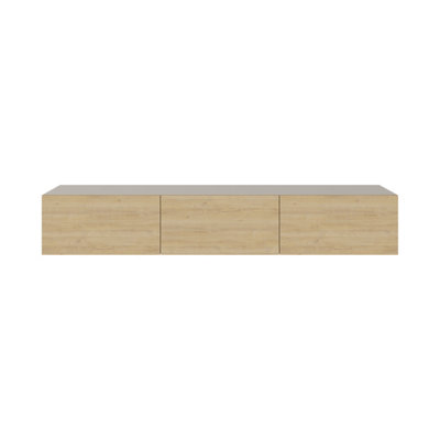 Decortie Francy Modern Wall Mounted TV Unit 55" Multimedia Centre ...