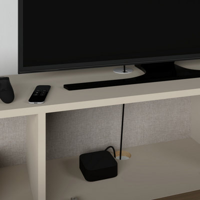 Decortie Francy Modern Wall Mounted TV Unit 55" Multimedia Centre ...