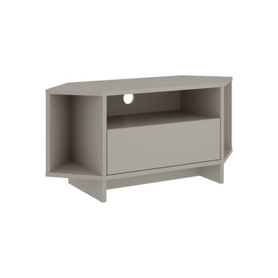 Decortie Modern Viva Corner TV Unit up to 36 Inch TVs Push-to-Open ...