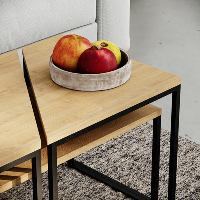 Decortie Ohlady Modern Coffee Table Oak - Oak Multipurpose H 41.8cm