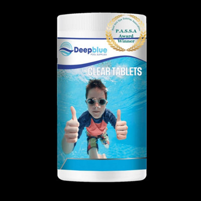 Deep Blue Pro 12x Tubes of Relax Clear Tablets swimming pool hot tub ...