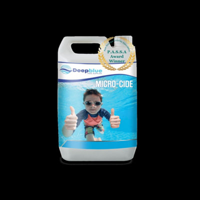 Deep Blue Pro 20 litres 4 x 5 Litres MicroCide swimming pool hot tub ...