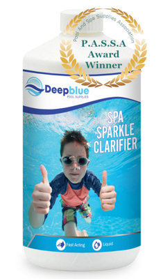 Deep Blue Pro SpaSparkle 2 Litres clarifier polisher shiner | DIY at B&Q