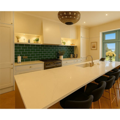 Deep Green Gloss Metro Tiles (1000 Pack-20 Box-20m2 Coverage)-Kitchen ...